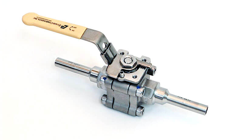 Evans Components FR Series (3-pc 316SS Fire Rated Ball Valves) - Evans ...
